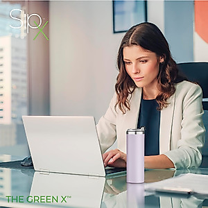 SIPX™ Triple-Insulated Tumblers - 18 Oz. Slim Modern Tumbler With Lid, insulated Cup Keeps Hot For 12 Hours, Stainless Steel Tumbler Made Of Sustainable Material, Coffee Travel Mug (Purple)