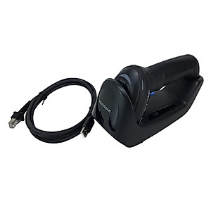 Datalogic Gryphon GM4200 Premium Wireless 1D Barcode Scanner, Includes Wireless Charging Cradle and USB Cable