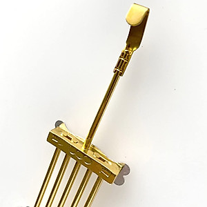 GNSN 1X Traditional Gold Wall Clock Pendulum Movement DIY Replacement Part Repair Kit Retro