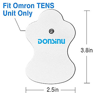 10 Pcs Durable Compatible with Omron Tens Unit Replacement Pads,5Pairs Replacement Electrotherapy Pads
