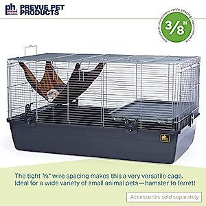 Prevue Pet Products 528 Universal Small Animal Home, Dark Gray