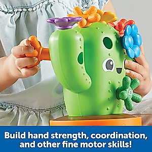 Learning Resources Carlos The Pop & Count Cactus, Toddler Learning Toys, Preschool Toys, Educational Toys for Kids, Cactus Toys for Kids, 16 Pieces, Age 18+ Months