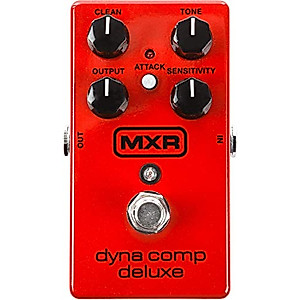 MXR Dyna Comp Deluxe Compressor Guitar Effects Pedal , Red