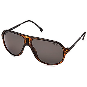 Carrera unisex adult Safari65 Sunglasses, Brown/Polarized Gray, 62mm 15mm US
