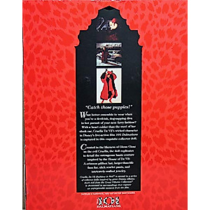 Barbie Cruella De Vil Ruthless in Red Great Villains 101 Dalmatian Doll
