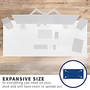 VIVO Universal 71 x 30 inch Table Top for Standard and Sit to Stand Height Adjustable Home and Office Desk Frames, White Desktop, DESK-TOP72-30W