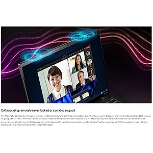 Lenovo Gen 11 ThinkPad X1 Carbon Laptop with Intel Corei7-1355U Processor, 14 Inch WUXGA Non-Touch Display, 32GB LPDDR5 RAM, 1TB Gen4 Performance SSD, Thunderbolt, Backlit Keyboard and Windows 11 Pro
