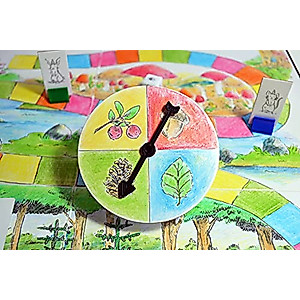 Create Your Own Board Game Set – DIY Game Kit with Blank Game Board, Game Pieces, Blank Cards, Dice, Spinner, Rulebook, Sand Timer – Complete Build Your Own Game Set for Family Board Games