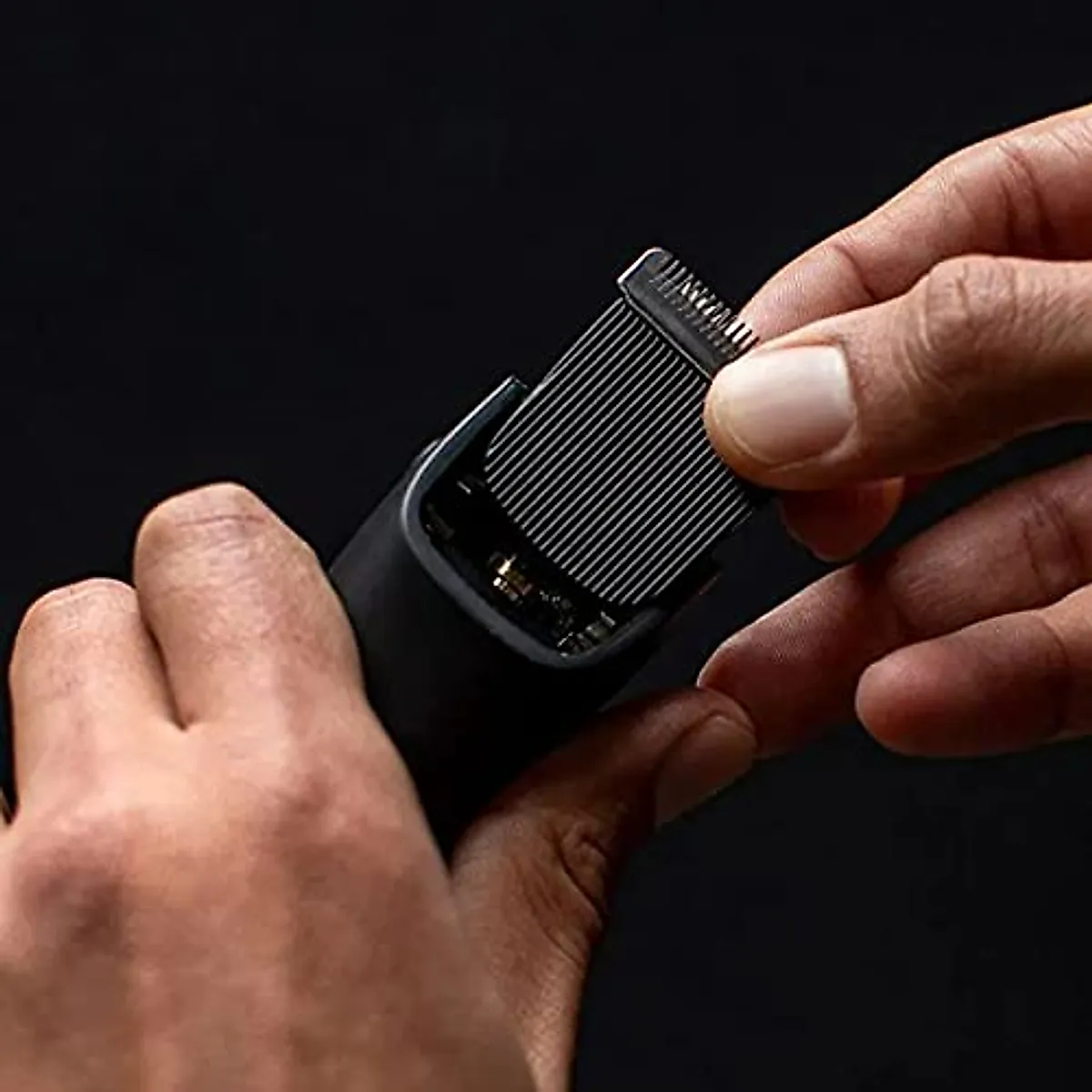 MANSCAPED® The Lawn Mower™ Electric Groin Hair Trimmer Ceramic Blade Head Refill, Hygienic Snap-In Trimmer Replacement Cartridge, Electric Clipper Blades, Personal Shaver Replaceable Blade, 1 Pack