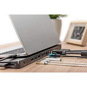 Digitus 14" Universal Notebook Docking Station, USB-C 3X Video, 3X USB 3.0, 2X USB-C, 2X USB 2.0, RJ45