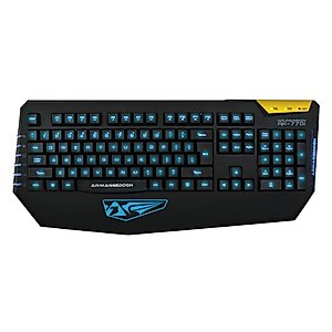 Armaggeddon Ak-770I Multimedia and Gaming Keyboard - Blue