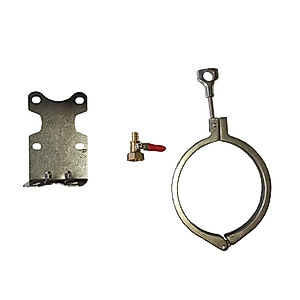 INTBUYING Heavy-Duty Filter Housing for 20"L cartridges 1.5"NPT inlet and outlet Corrosion-Resistant Stainless Steel Water Filter Housing with Bracket and a Drain Valve