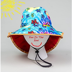 daphyls Baby Infant Toddler UPF 50+ Official Grateful Dead Sunhat Multi