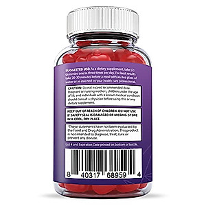 Justified Laboratories Royal Keto ACV Gummies 1000MG with Pomegranate Juice Beet Root B12 60 Gummys
