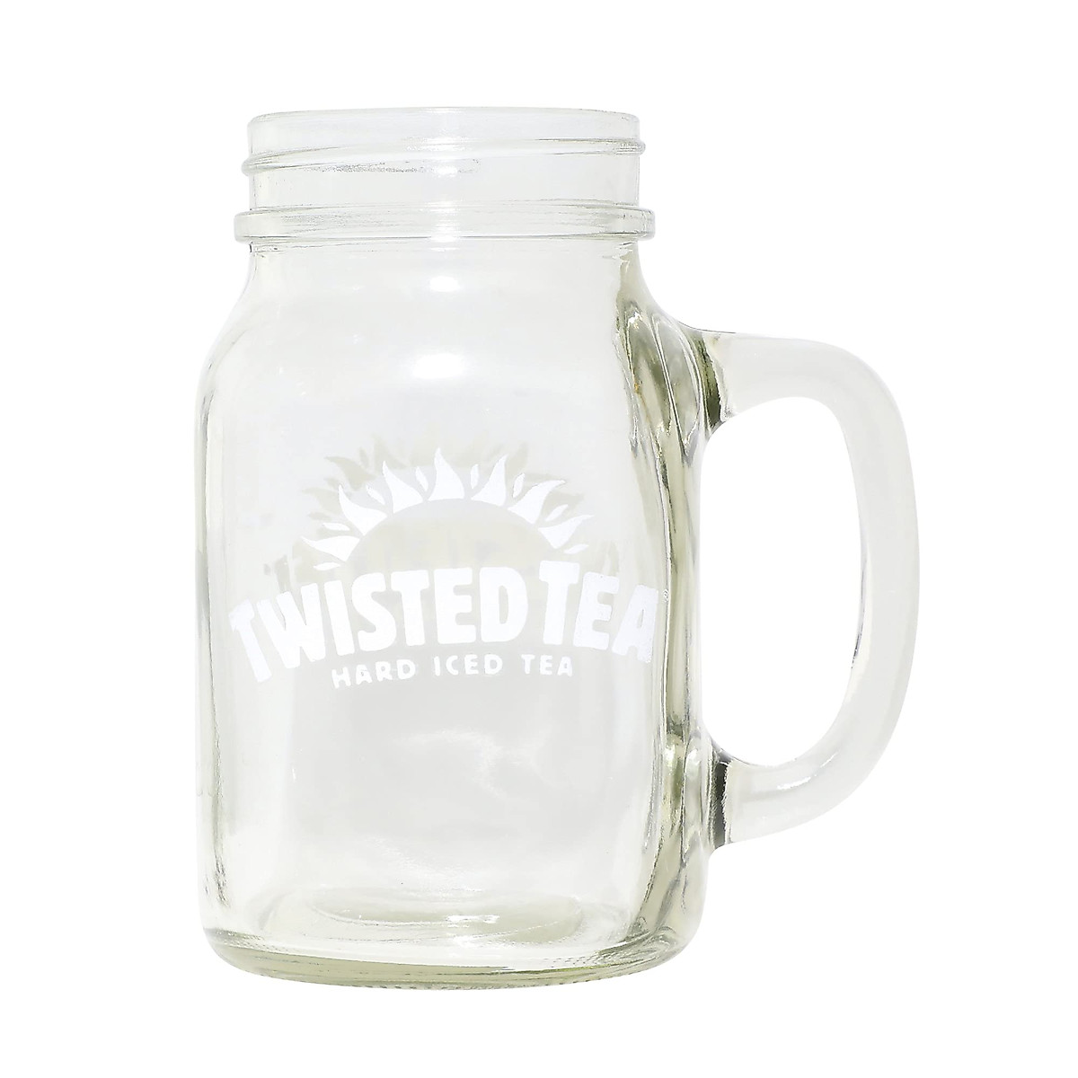 Boston Beer Company Twisted Tea Mason Jar Mug - BLEMISHED - Set of 4