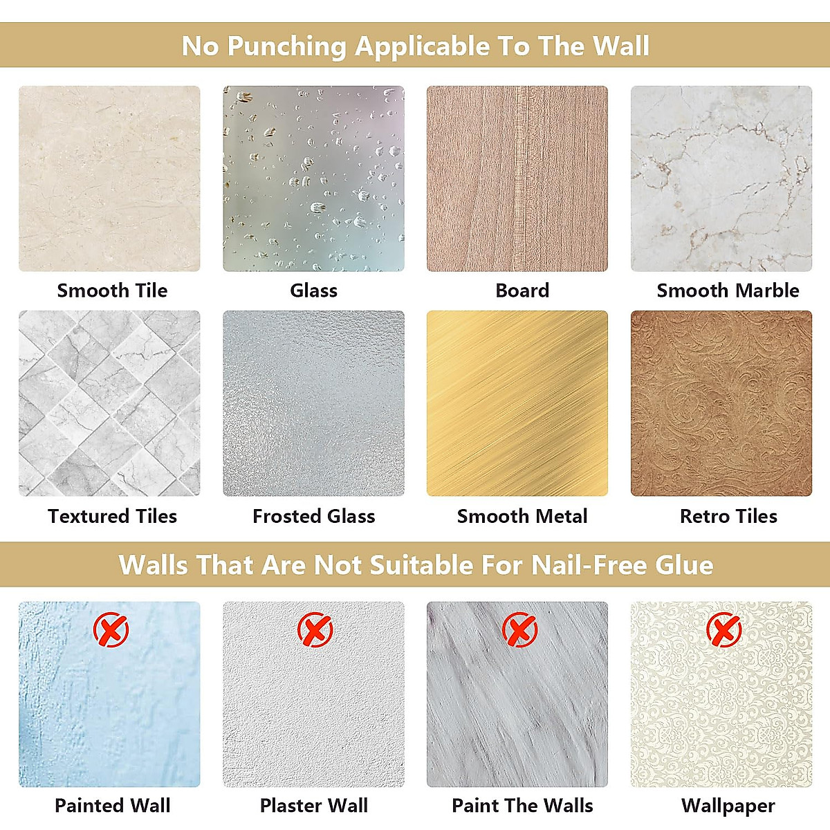 ESILIA Shower Caddy,2 Pack Adhesive Shower Corner Organizer Shelve with Large Capacity, No Drilling,Space aluminum Shower Storage Rack Holder for Bathroom, Dorm and Kitchen& Home Decor