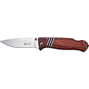 MTech MT-966BR Mt-A966Br Lock Back Folding 4.5" Closed Knife
