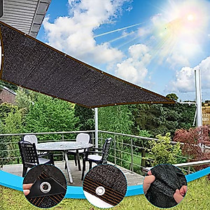 Shade Cloth - for Garden Plants Greenhouse 60-70% Outdoor Sun Shade Sunblock Shade Neting for Chicken Coop Plant Patio Pergola Shade Cover(6x3ft)