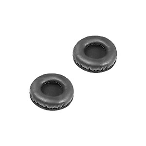 ECS OHLC Oval Foam Leatherette Ear Cushions Replacement for WordSlinger Overhead Headset Pads