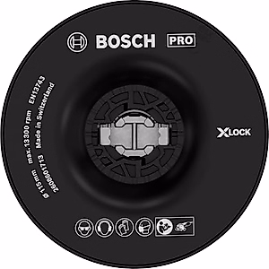 Bosch Professional 2608601713 Support Plate Hard X-Lock Diameter 115 mm
