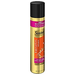 Suave Professionals Color Care Dry Shampoo, Keratin Infusion, 4.3 oz