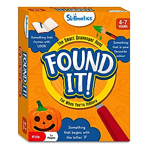 Skillmatics Card Game - Found It Indoor, Scavenger Hunt for Ages 4, 5, 6, 7, Educational, Gifts for Kids, Boys, Girls and Families