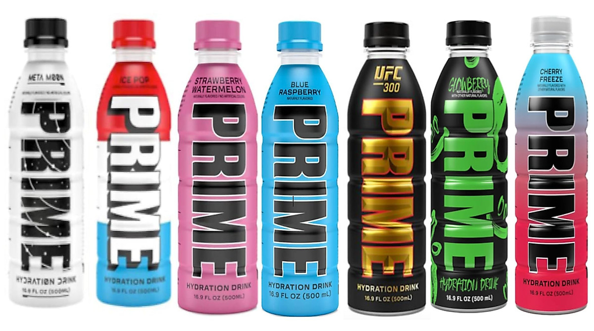 Prime Hydration Sports Drink Variety Pack - 7 Flavors of Electrolyte ...