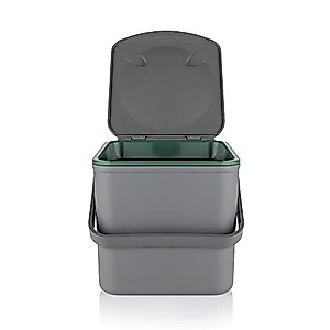 Minky Compost ECO Food Caddy, Grey