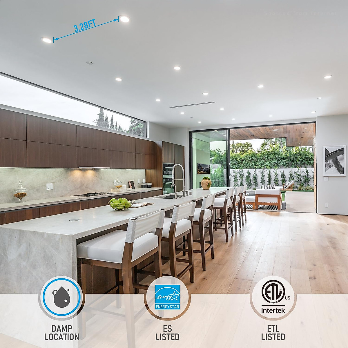 TORCHSTAR 12-Pack Essential Series 4 Inch Ultra-Thin LED Recessed Lighting with J-Box, 5000K Daylight, 10W Dimmable 700lm Brightness LED Downlight, ETL & Energy Star Listed