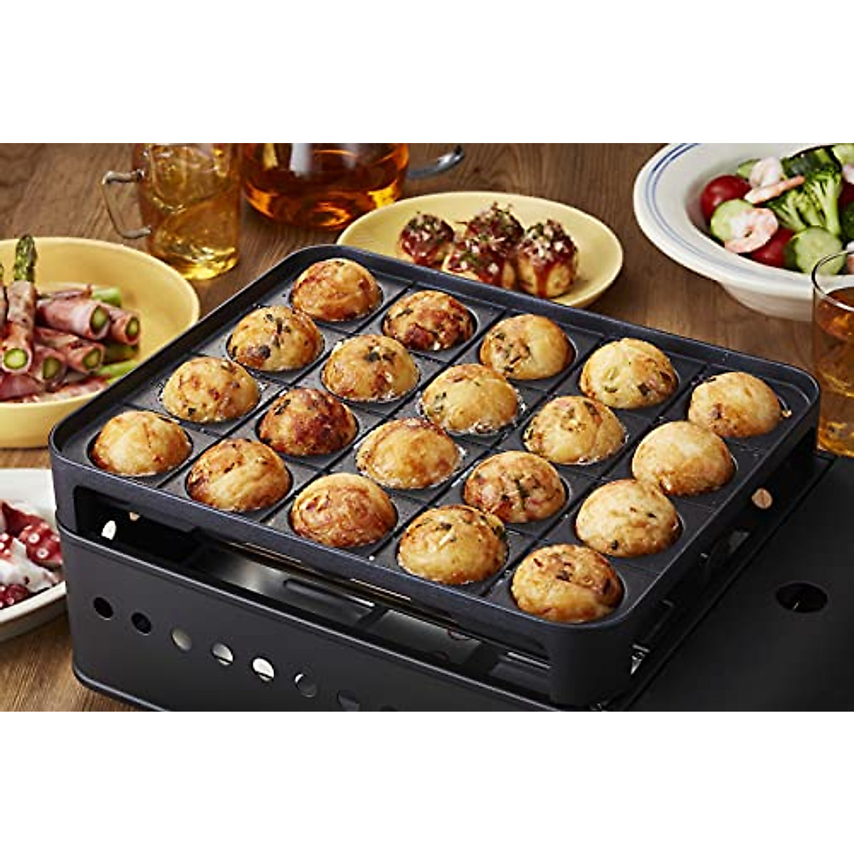 Iwatani Cassette Gas Takoyaki Maker ENTAKO II, CB-ETK-2
