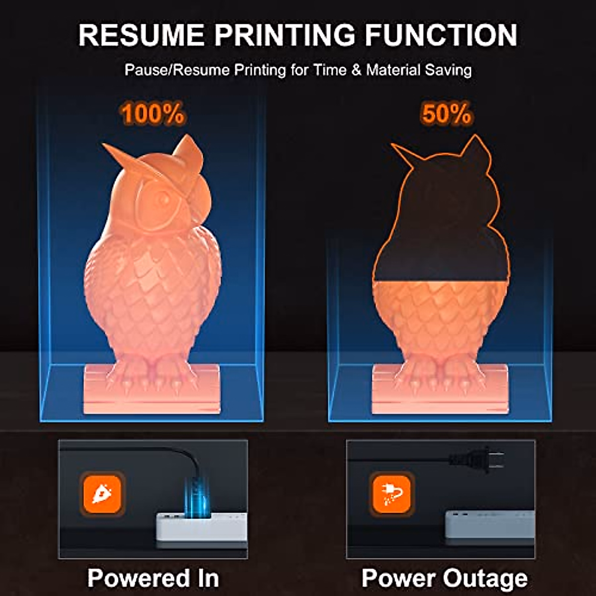 WEEFUN Newest TINA2 S 3D Printer, Ultra Silent Mainboard Mini 3D Printer with Heatable PEI Platform, WiFi Fast Print, Auto Bed Leveling DIY 3D Printers with Resume Printing, Fully Open Source