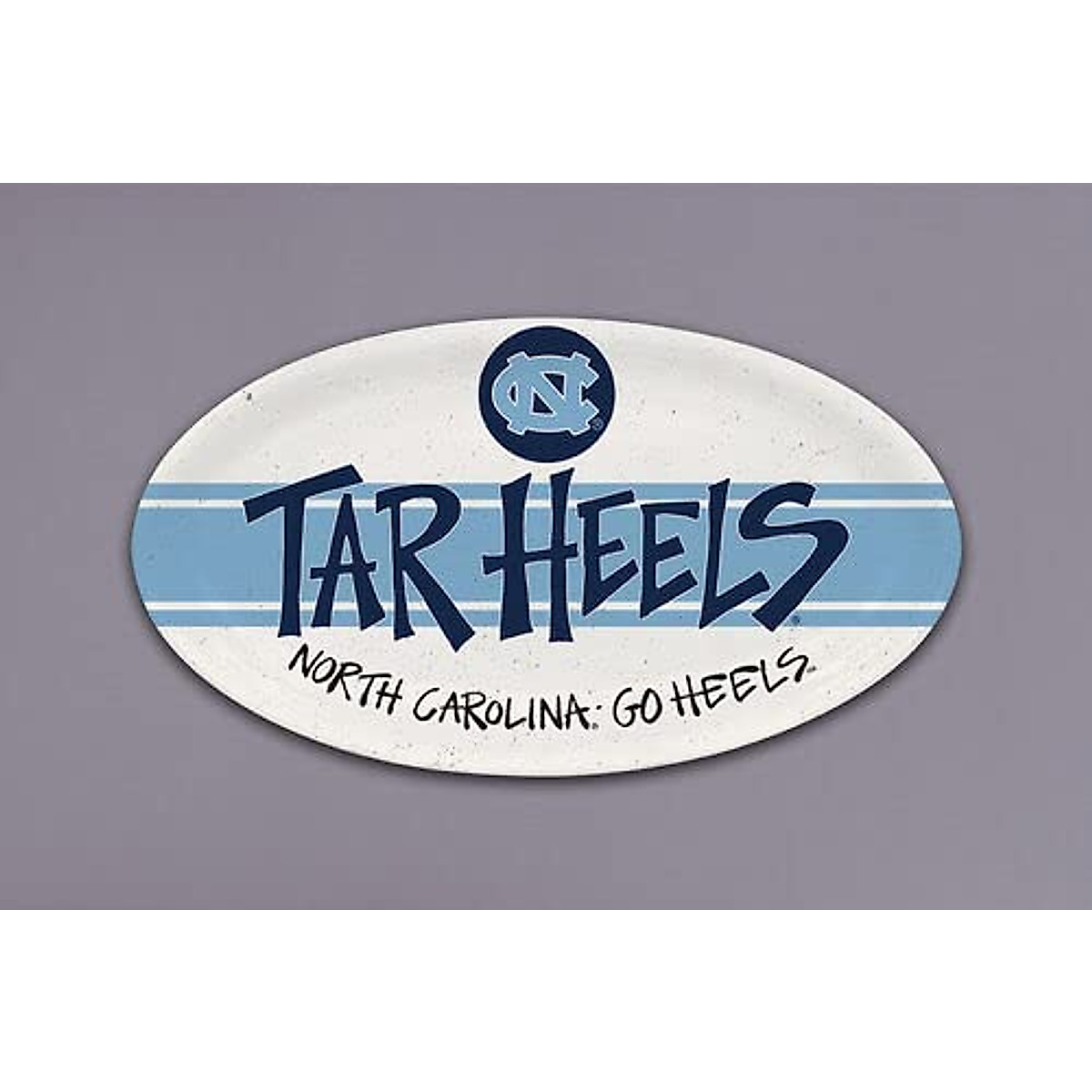 Magnolia Lane North Carolina Tar Heels Heavy Weight Melamine Rameses UNC Tray