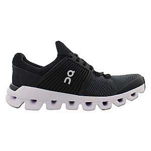 On Running Womens Cloudswift Running Shoes, Black/Rock, Size 10 M US