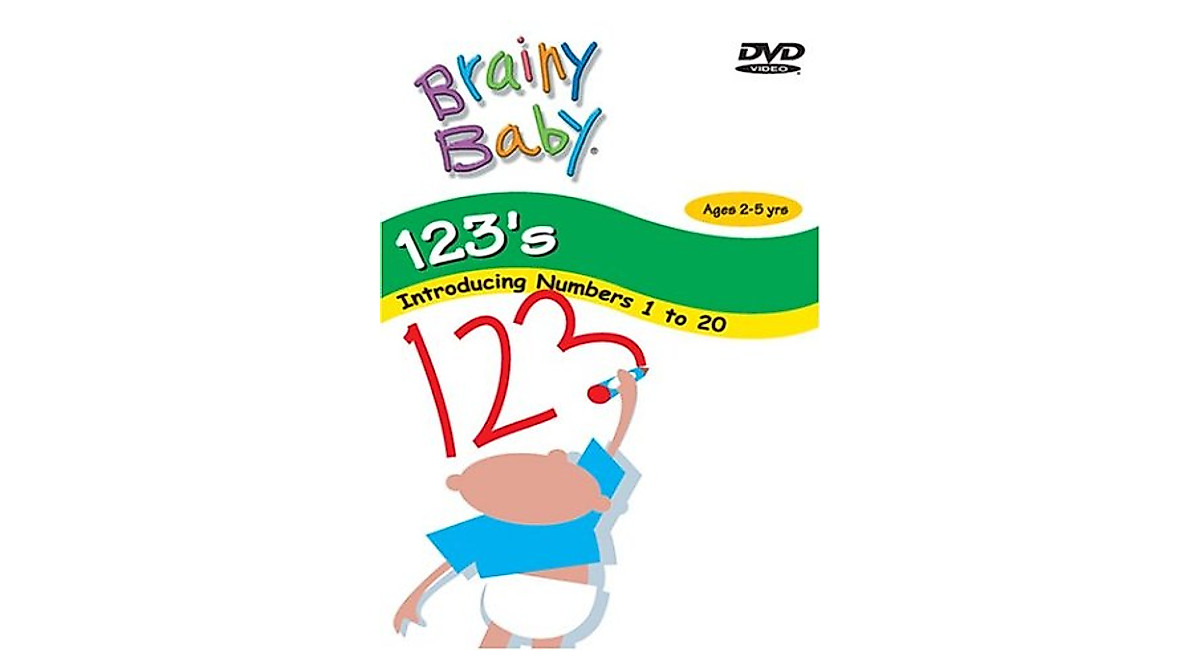Brainy Baby Teach Your Child 123s DVD: Learn Numbers 1-20