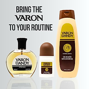 VARON DANDY Aftershave for Men - 100ml, Classic Scent, Refreshing and Soothing