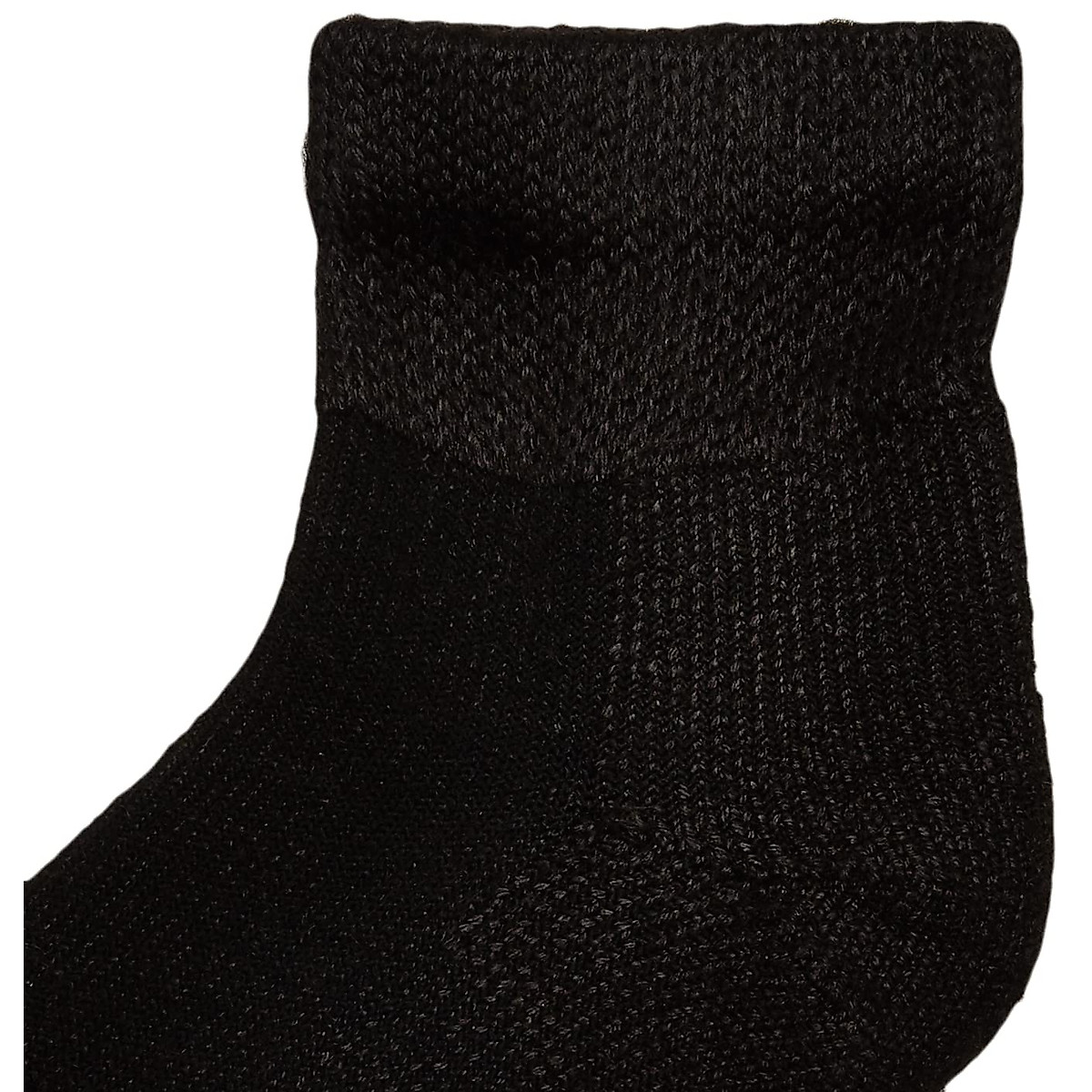 Thorlos Unisex-Adult JMX Maximum Cushion Ankle Running Socks, (1 Pair), Black, Large