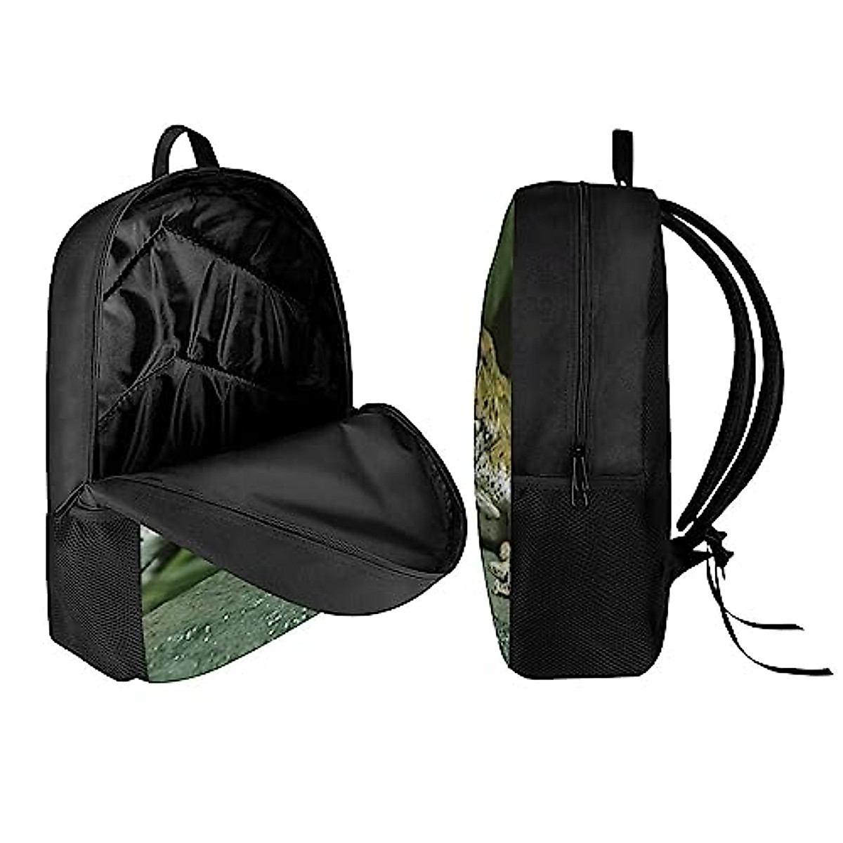 Parprinty Girls Boys School Backpack with Lunch Box Pencil Case Comfy Padded Lightweight Toad Backpack Set Kids Cute Bookbag Insulated Lunch Bag Student Large Capacity Daypack 17 Inch