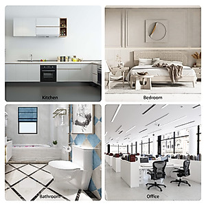 Amazon Basics 300-Piece Clear Self Adhesive Rubber Bumpers Pads, 6.9 x 4.5 x 0.6 Inch