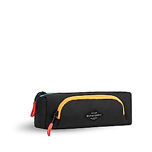 Sherpani Poet, Nylon Small Travel Pouch, Zipper Bag, Cute Portable Pen Case, Work Office Suppliers, Travel Organizer Accessories for Women (Chromatic)