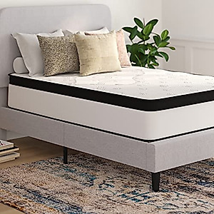 Taylor & Logan Linden 12" CertiPUR-US Certified Hybrid Pocket Spring Mattress in a Box with an Extra Firm Feel for Durable Support - Full