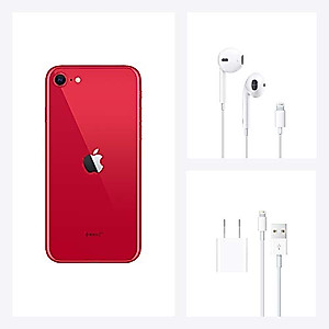 Apple iPhone SE (128GB, (Product) RED) [Locked] + Carrier Subscription