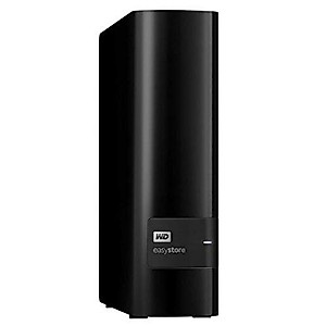 WD Western Digital SH2000GB5YR Easystore 10TB External USB 3.0 Hard Drive Bundle with 32GB Easystore USB Flash Drive, Black