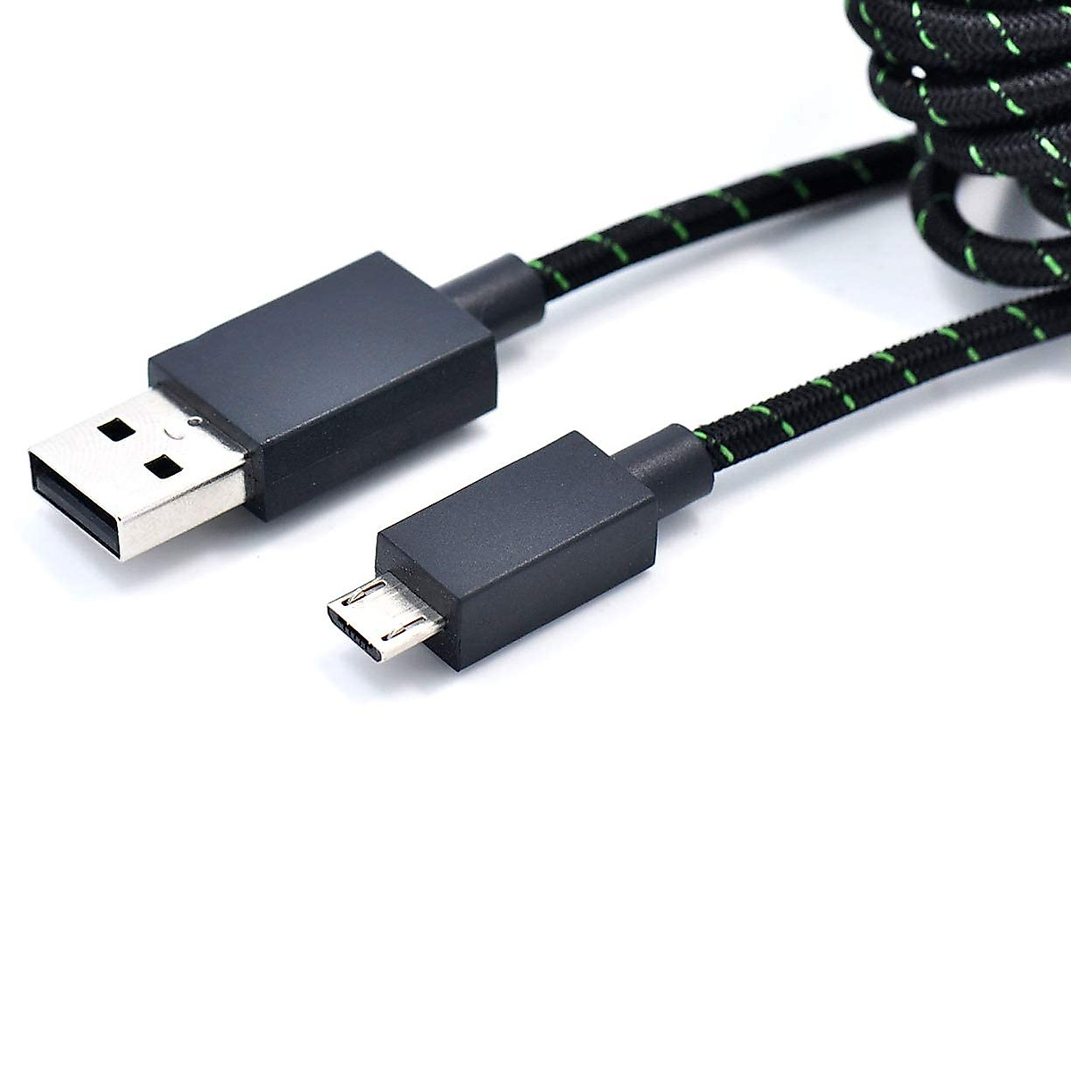 2.7M 9FT Long Elite Controller Braided Original Micro USB Charging Cable Replacement for Microsoft Xbox One Controller Charging Cord