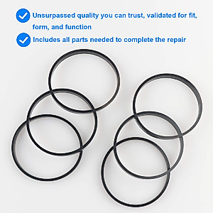 Intake Manifold Gasket Set, Replace 037-6192, 11617547242 Compatible with BMW N52 N54 E60 E70 E90 E92-128i 135i 325xi 328i 328xi 330i 335i 525xi 528i 530i 535i 535xi 640i M5 M6 X1 X3 X5 X6 Z4, More