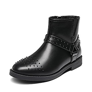 DREAM PAIRS Unisex-Child Sdbo223k, Black, 5 Big Kid
