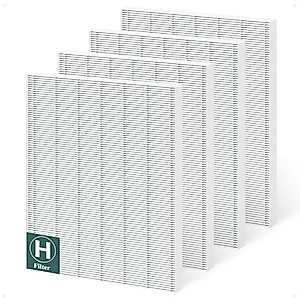 4 Pack 116130 True HEPA Replacement Filter H for Winix 5500-2, 5300-2, C535, 5300, 6300, 6300-2, P300, AM80, AM90, C909 and 9800 Air Purifier by PETOX