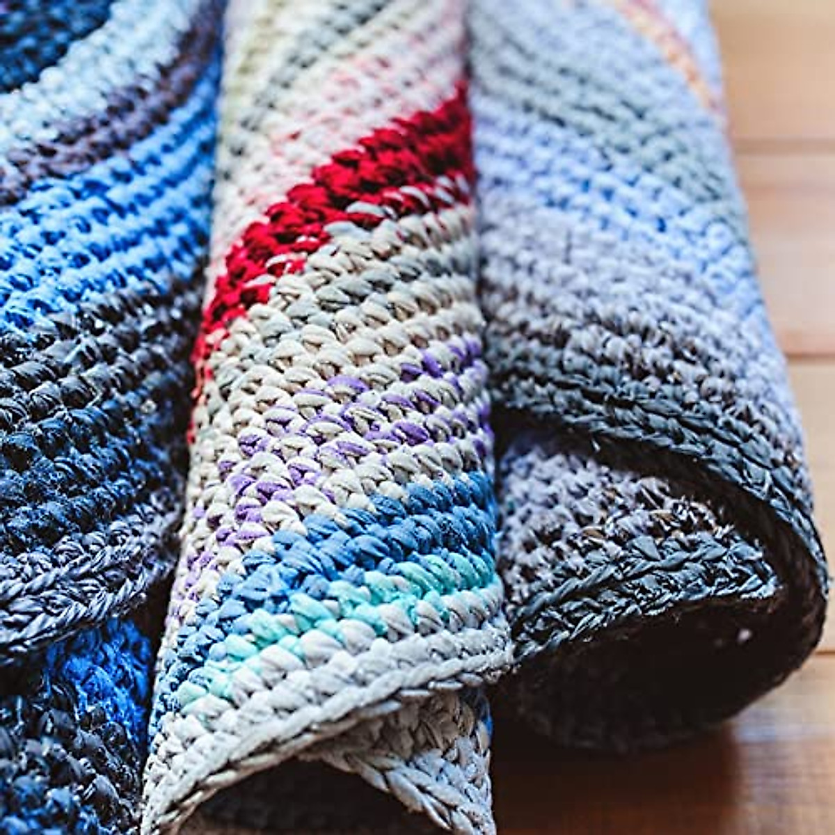 Chenille Chunky Yarn Arm Knitting Thick Velvet Crochet Yarn Fluffy Soft Chenille Knitting Yarn for Crocheting Blankets Stuffed Animals Bags Hats Gloves Slippers, 165g