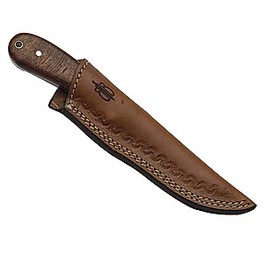 BUCKNBEAR KNIVES Custom Handmade Spear Hunting Knife w/ G10 & Walnut Wood