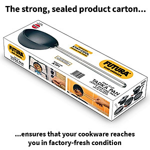 Futura Anodised Heating Pan, 1 Cup, Black