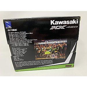 Kawasaki KX 450 #3 Eli Tomac Factory Racing 1/12 scale Diecast Motorcycle Model by New-Ray